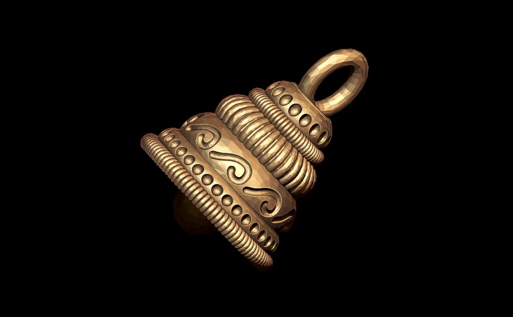 Ghanta 3D model 3d sculpture ideas - Cad Wala
