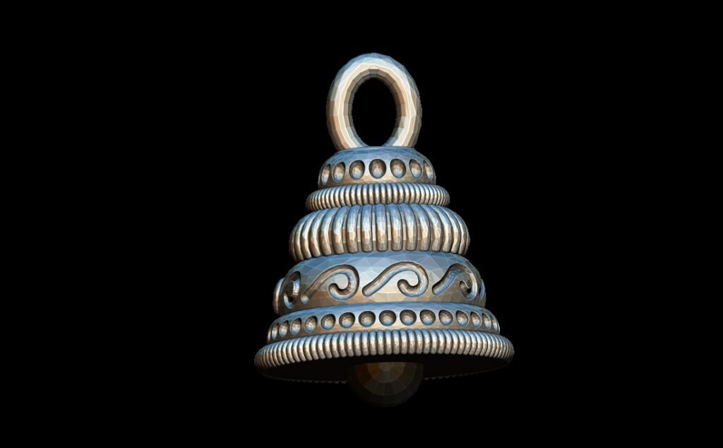 Ghanta 3D model 3d sculpture ideas - Cad Wala
