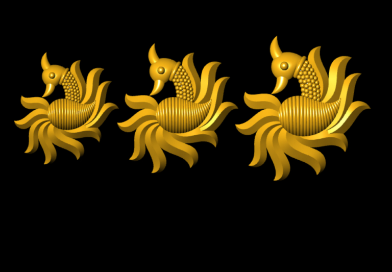 40 peacock 3D MODEL file for download - Cad Wala