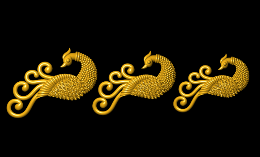 40 peacock 3D MODEL file for download - Cad Wala