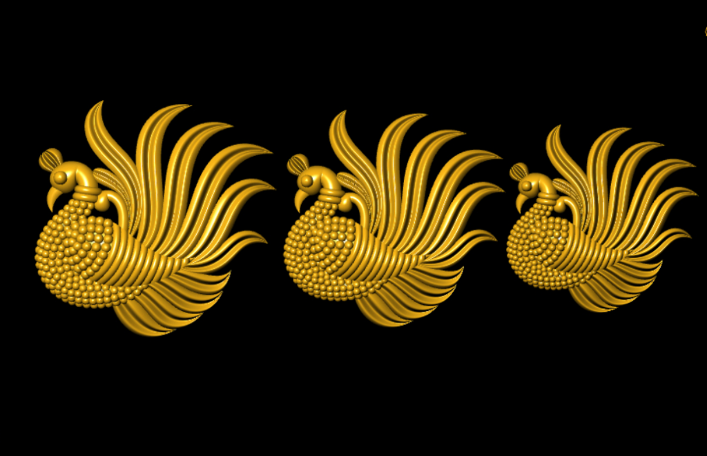 40 peacock 3D MODEL file for download - Cad Wala