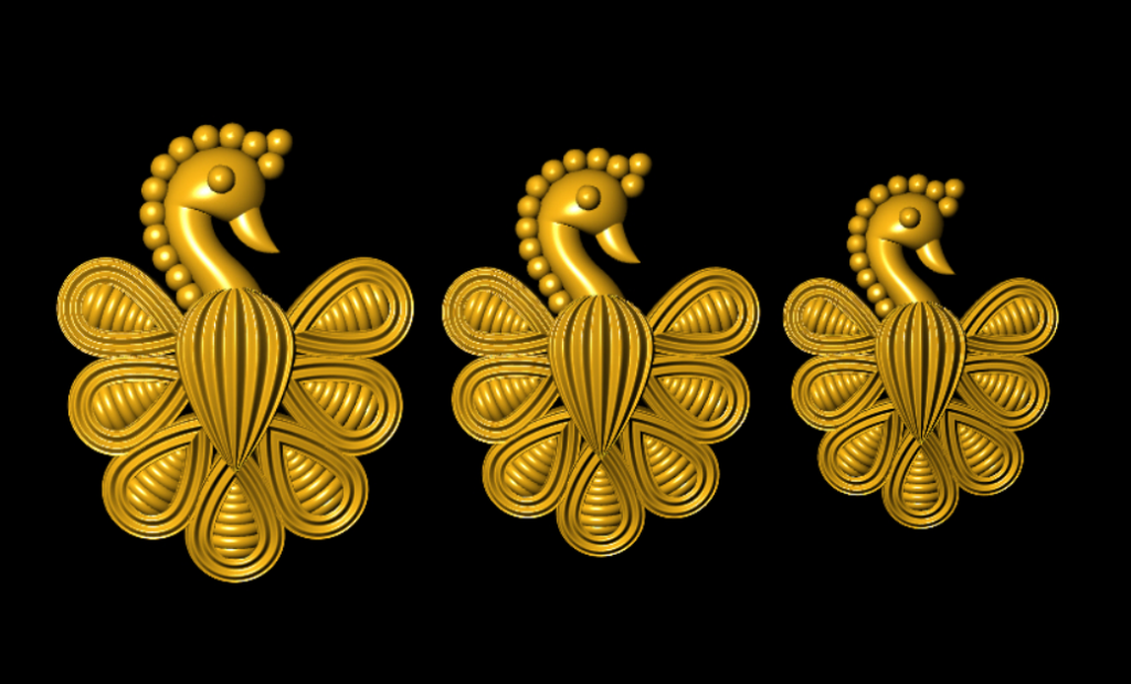 40 peacock 3D MODEL file for download - Cad Wala