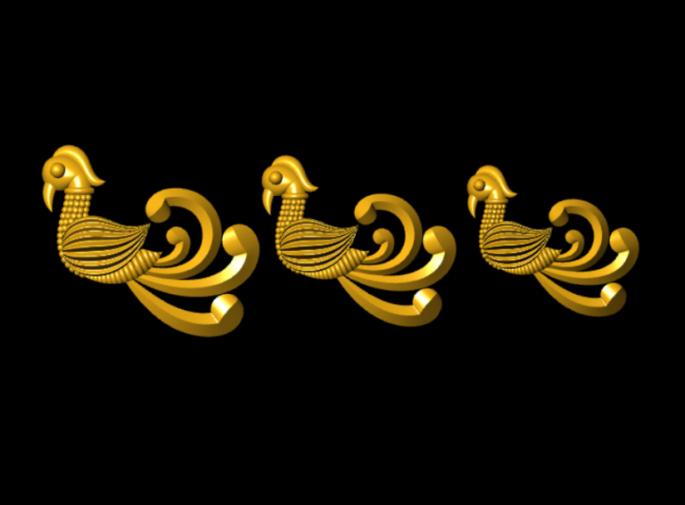 40 peacock 3D MODEL file for download - Cad Wala