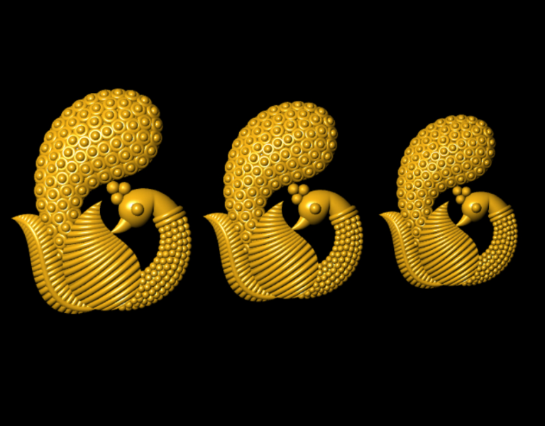 40 peacock 3D MODEL file for download - Cad Wala